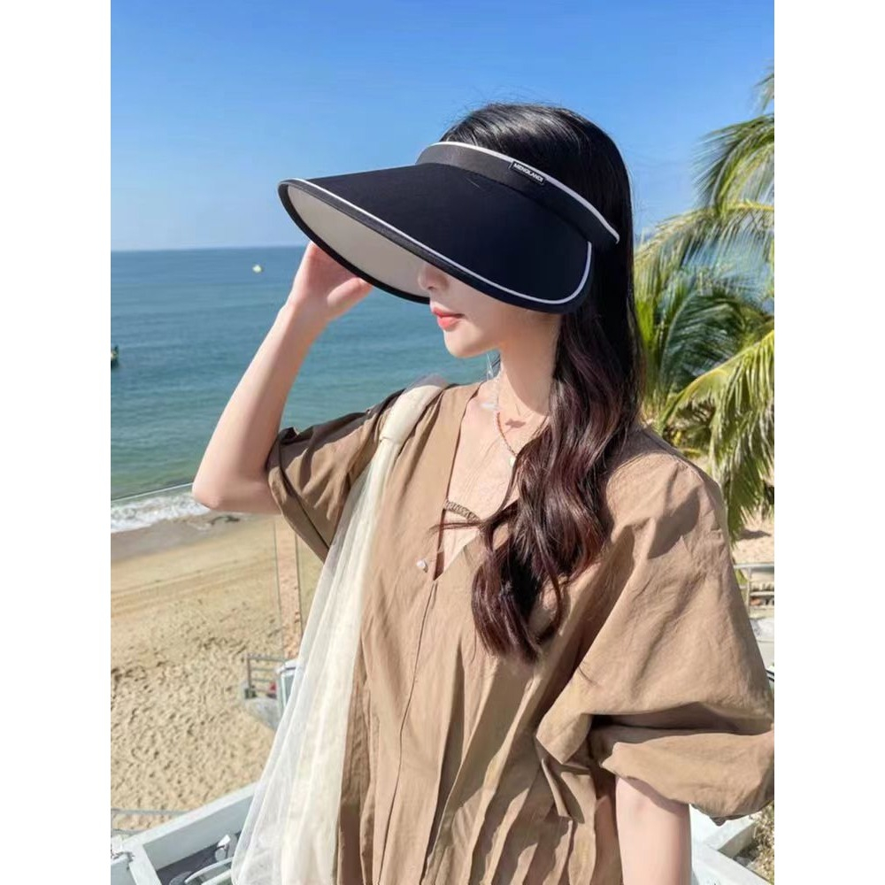 Jual Topi Visor Pantai Outdoor Pelindung Sinar Matahari Topi Golf Olahraga Sun Hat Topi Musim ...