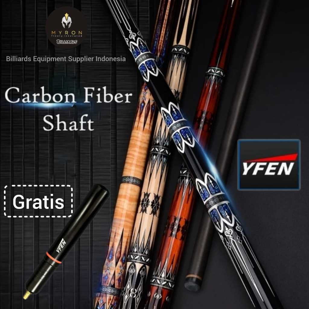 Jual Stick Billiard Carbon YFEN M1 M2 M3 M4 Series | Shopee Indonesia