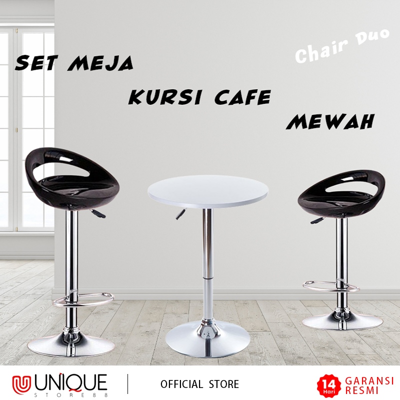 Jual Meja Kursi Cafe Meja Kotak Kursi Bar Stool Hidrolik Kursi Bar Kafe ...