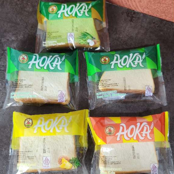 Jual Roti Viral Aoka Panggang Isi Selai Aneka Rasa 65gr | Shopee Indonesia