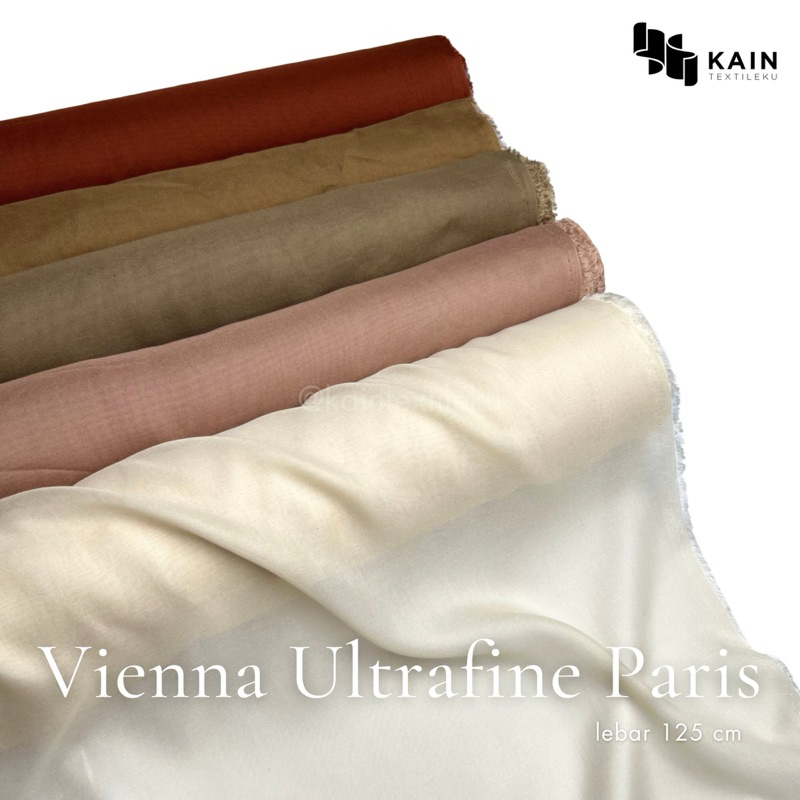 Jual Kain Rollan Vienna Ultrafine Voal Paris Premium 1 rol ± 55 yard ...