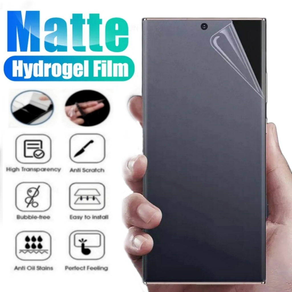 Jual Anti gores jelly Hydrogel matte glare anti minyak Infinix Smart 8 | Shopee Indonesia