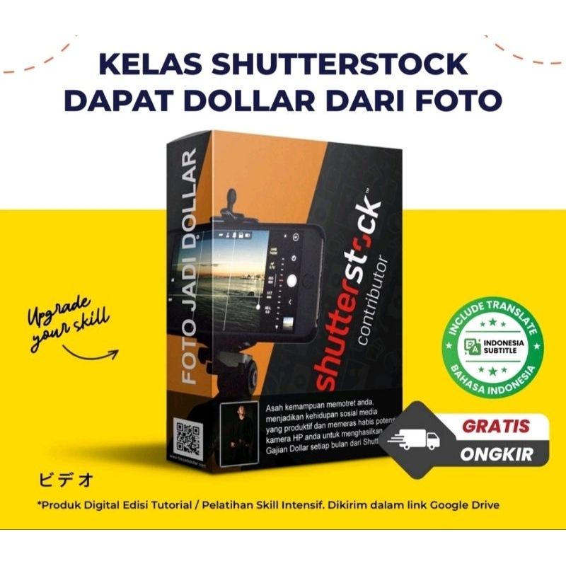 Jual Kelas "SHUTTERSTOCK" [[ Dapat Dolar Dari Foto ]] GRATIS ONGKIR ...