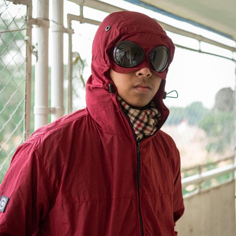 Jual Troublemaker - Goggle Jacket - Blitzkrieg Burgundy | Shopee Indonesia