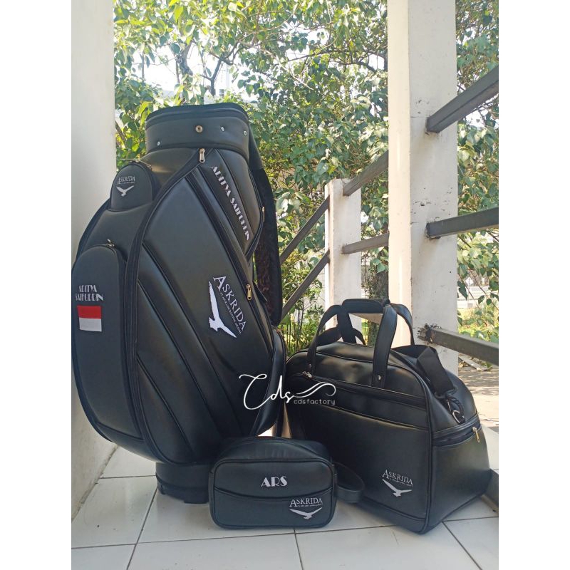 Jual Custom Tas Golf pakai nama logo | Shopee Indonesia