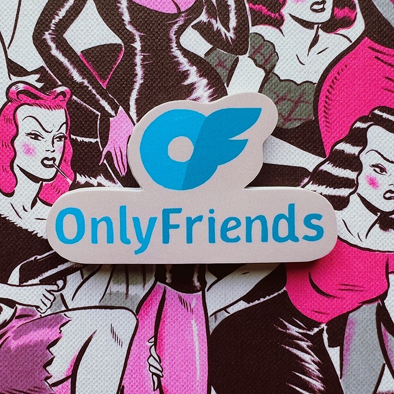 Jual OnlyFriends - Vinyl Sticker | Shopee Indonesia