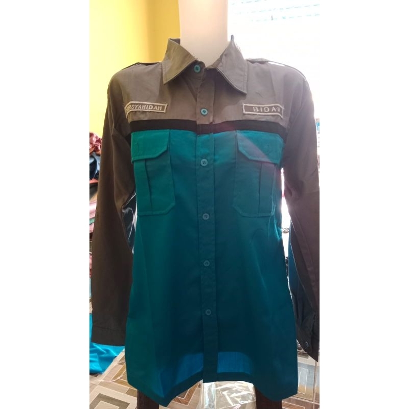 Jual kemeja pdl pdh kemeja tactical Lengan panjang | Shopee Indonesia