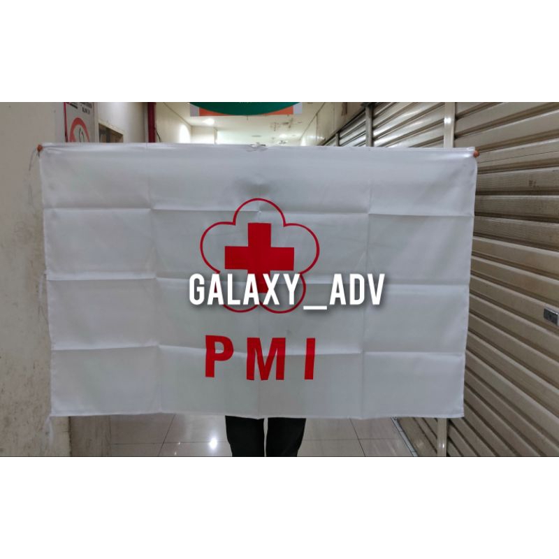Jual bendera PMI 90cm x 135cm | Shopee Indonesia