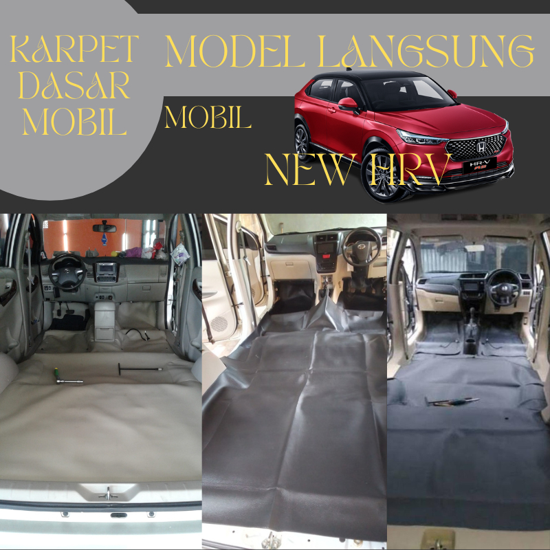 Jual Karpet Dasar Mobil Full 1 Jahitan Model Langsung New HRV | Shopee ...