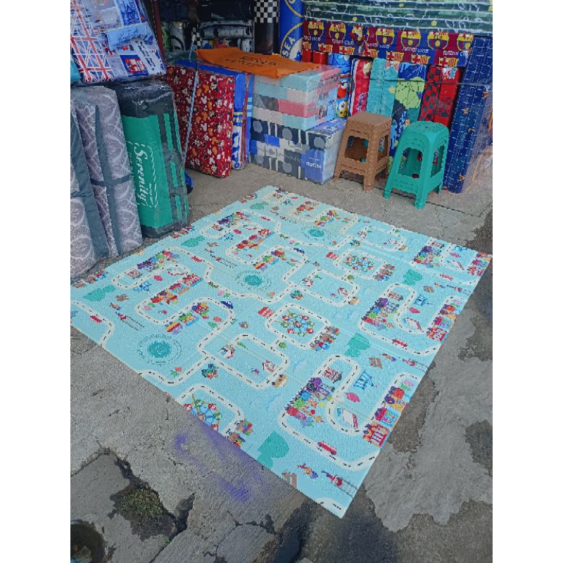Jual tikar playmate / Tikar lipat playmate / karpet spons playmate ...
