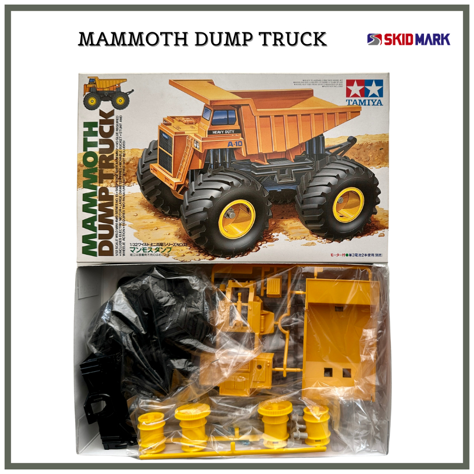 Jual Mobil Rakit Tamiya Mini 4WD - Mammoth Dump Truck (ORIGINAL ...