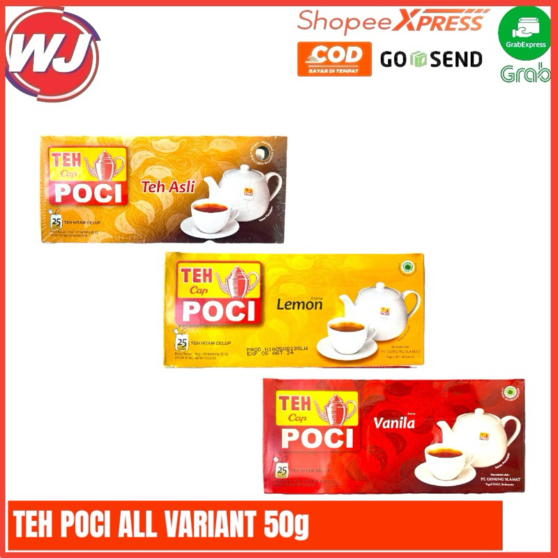 Jual TEH POCI ALL VARIANT 50g | Shopee Indonesia
