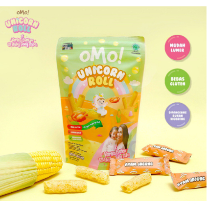 Jual OMO Healthy Snack / OMO! Snack sehat / Omo crunchies / omo crunch ...