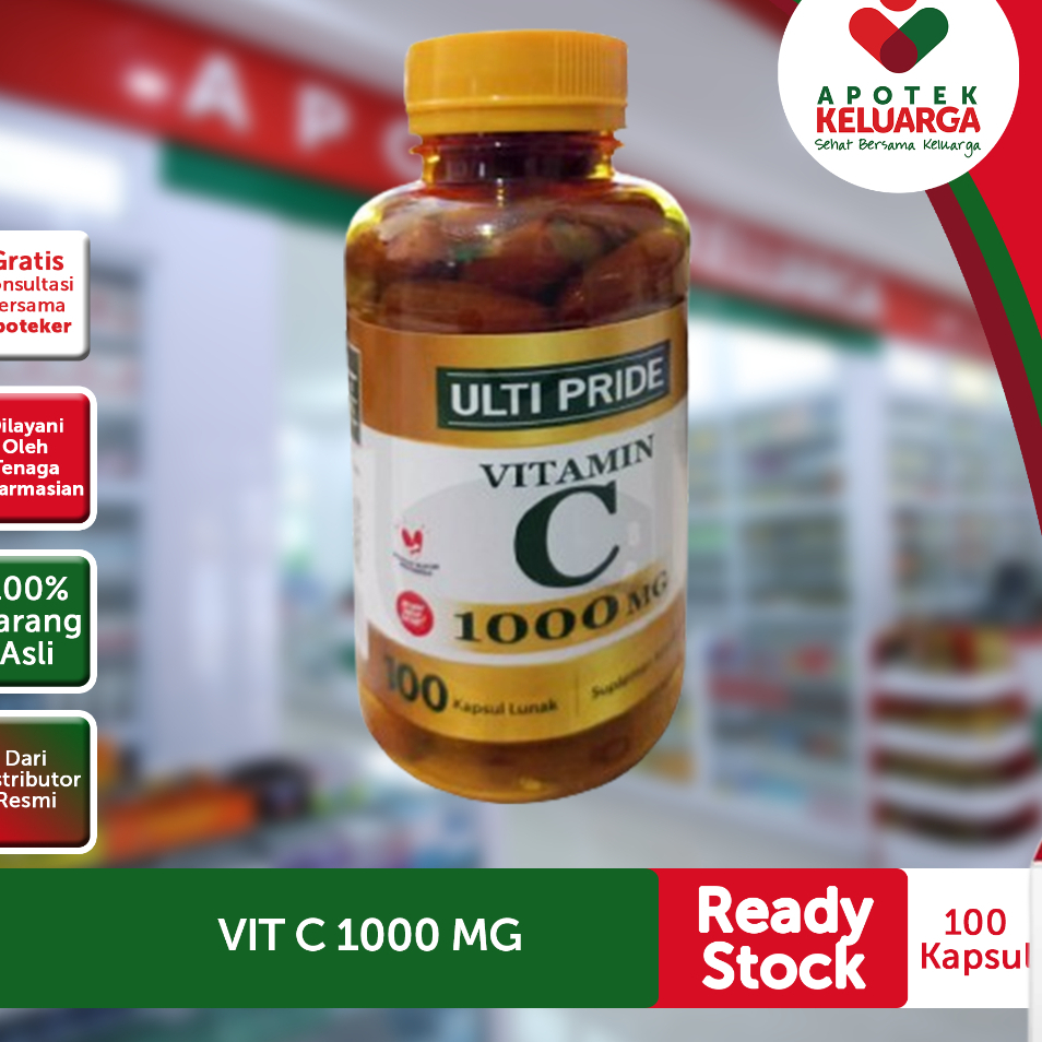 Jual Ulti Pride Vitamin C 1000mg | Shopee Indonesia