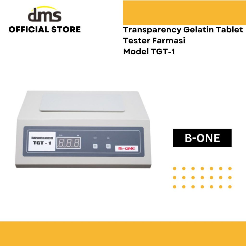 Jual Transparency Gelatin Tablet Tester Farmasi B-ONE | Shopee Indonesia