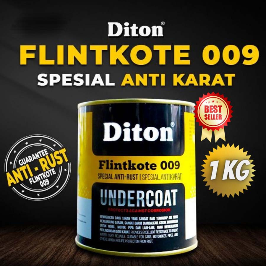 Jual KHUSUS JAWA BALI Diton Cat Anti Karat Keropos Flinkote 009 Undercoat Mobil Motor 1 kg Cat ...