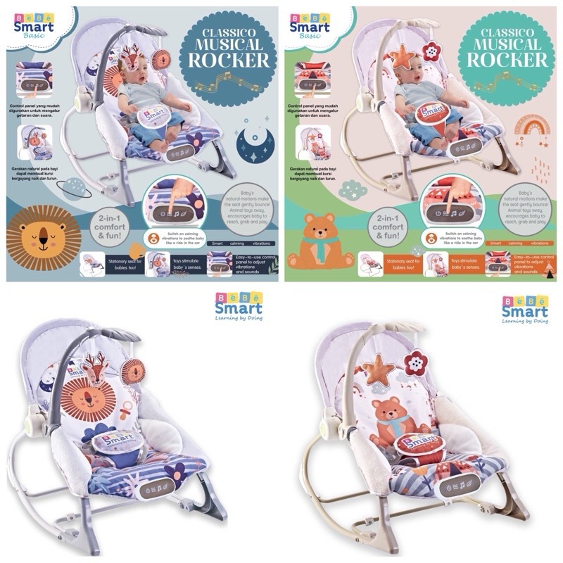 Jual BEBE SMART CLASSICO ROCKER KURSI GOYANG BAYI | Shopee Indonesia
