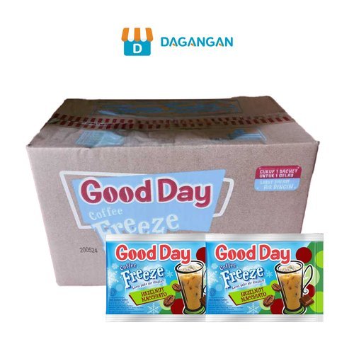 Jual Good Day Freeze Hazelnut Macchiato 30 gr @ Karton / 120 pcs ...