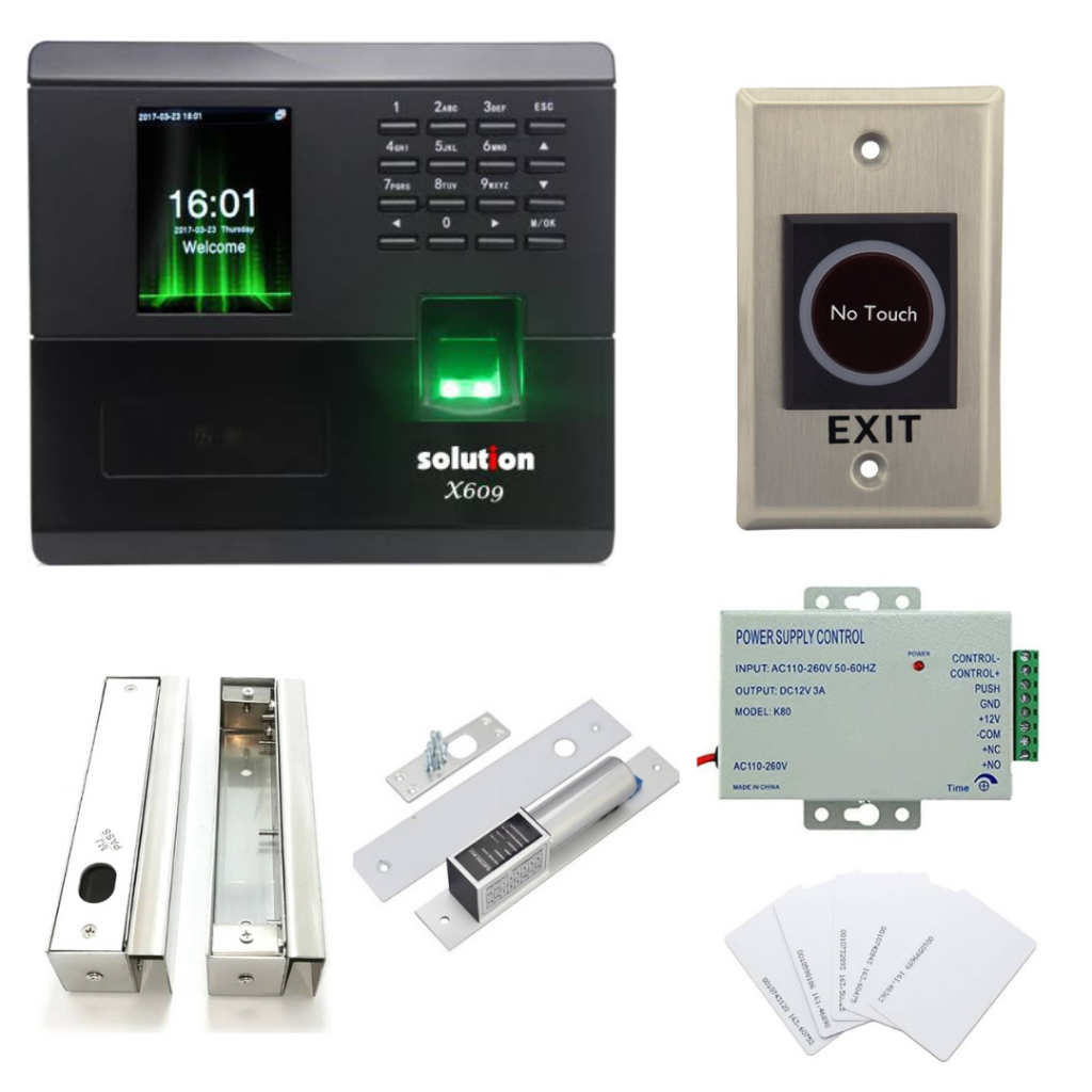 Jual paket akses door plus absensi solution x609 paket access door ...