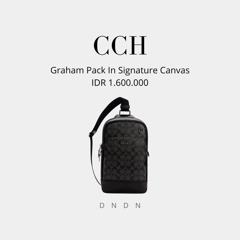 Jual Graham Pack In Signature Canvas | Shopee Indonesia