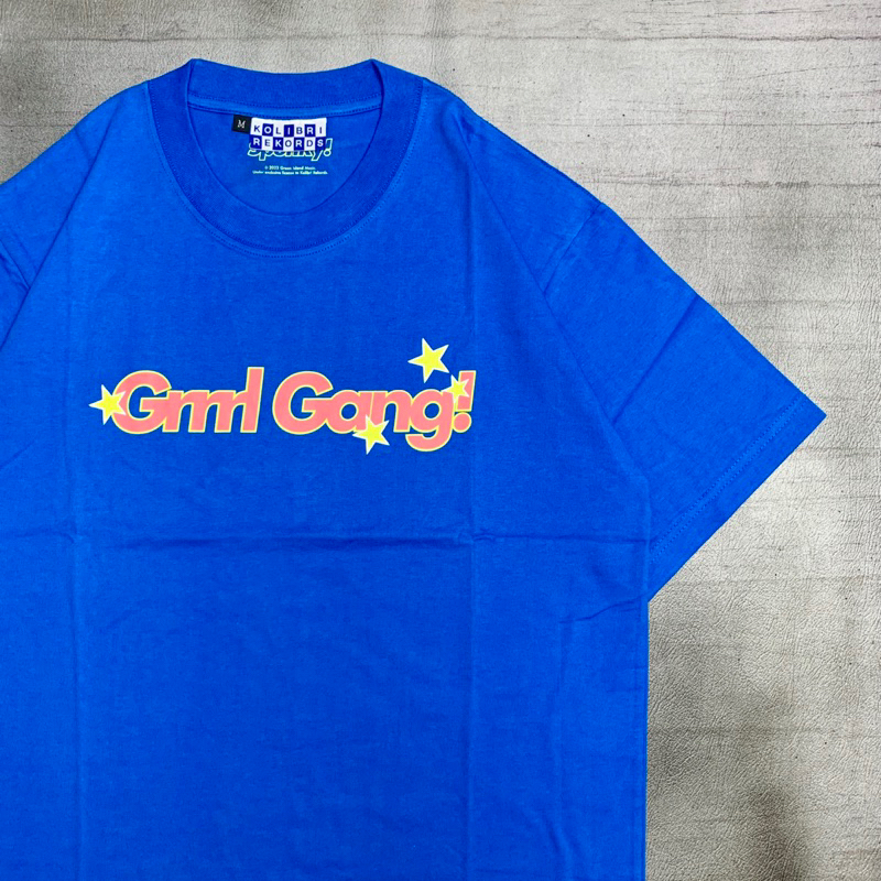 Jual Tshirt Grrrl Gang - Spunky Blue Official Merchandise | Shopee ...