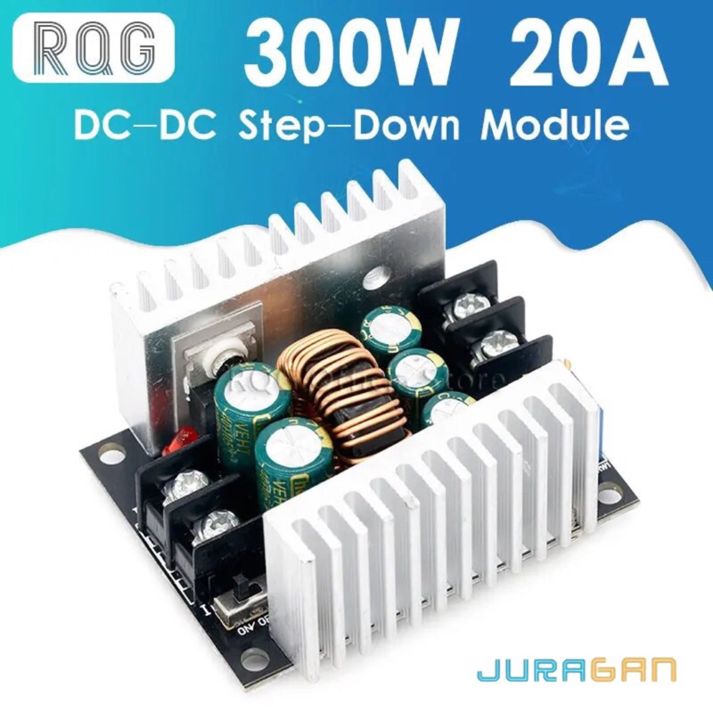 Jual 300W 20A DC DC STEP DOWN MODUL | Shopee Indonesia