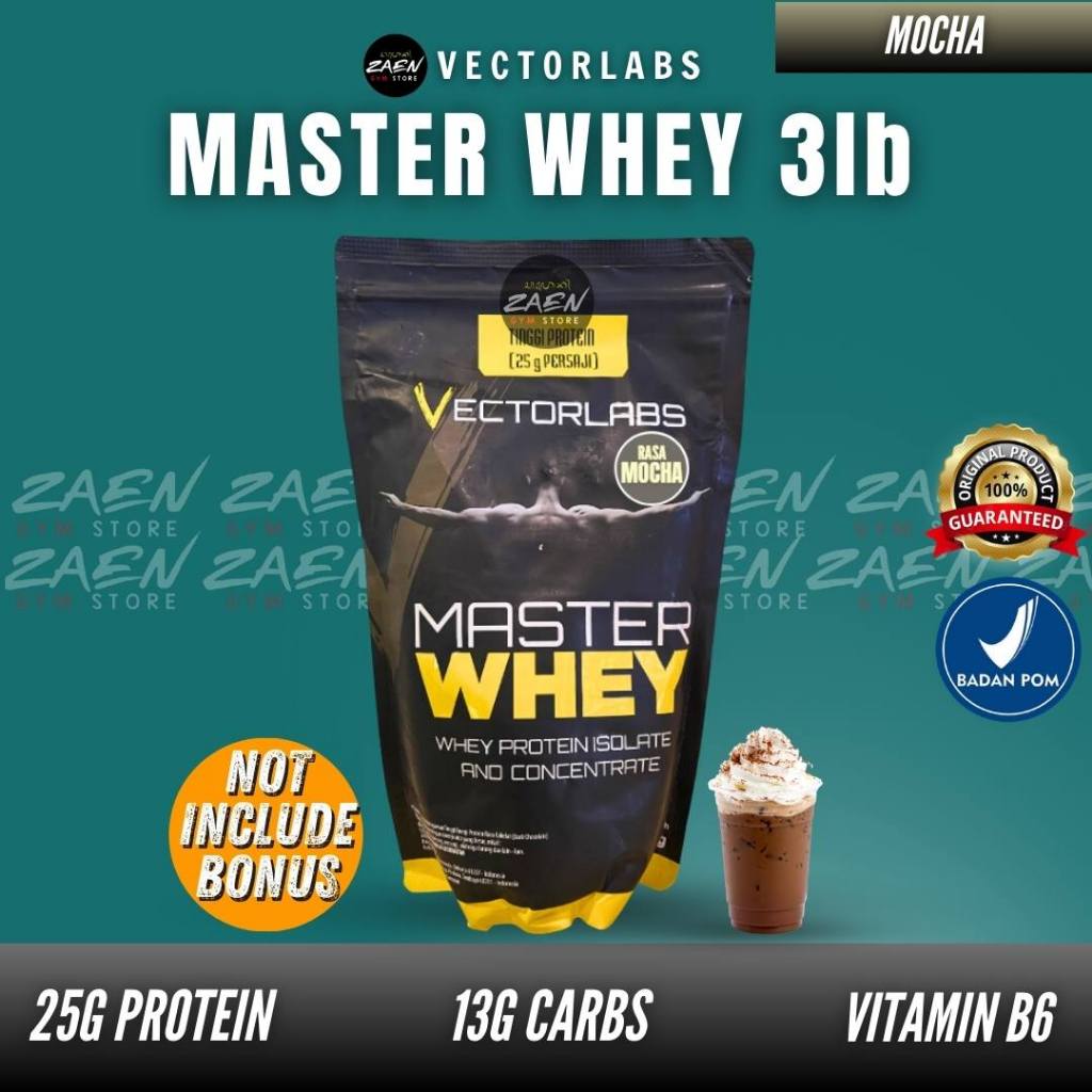 Jual VECTORLABS MASTER WHEY 3 LBS | Shopee Indonesia