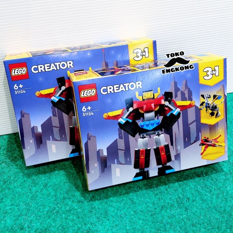 Jual LEGO CREATOR SUPER ROBOT 31124 ORIGINAL | Shopee Indonesia
