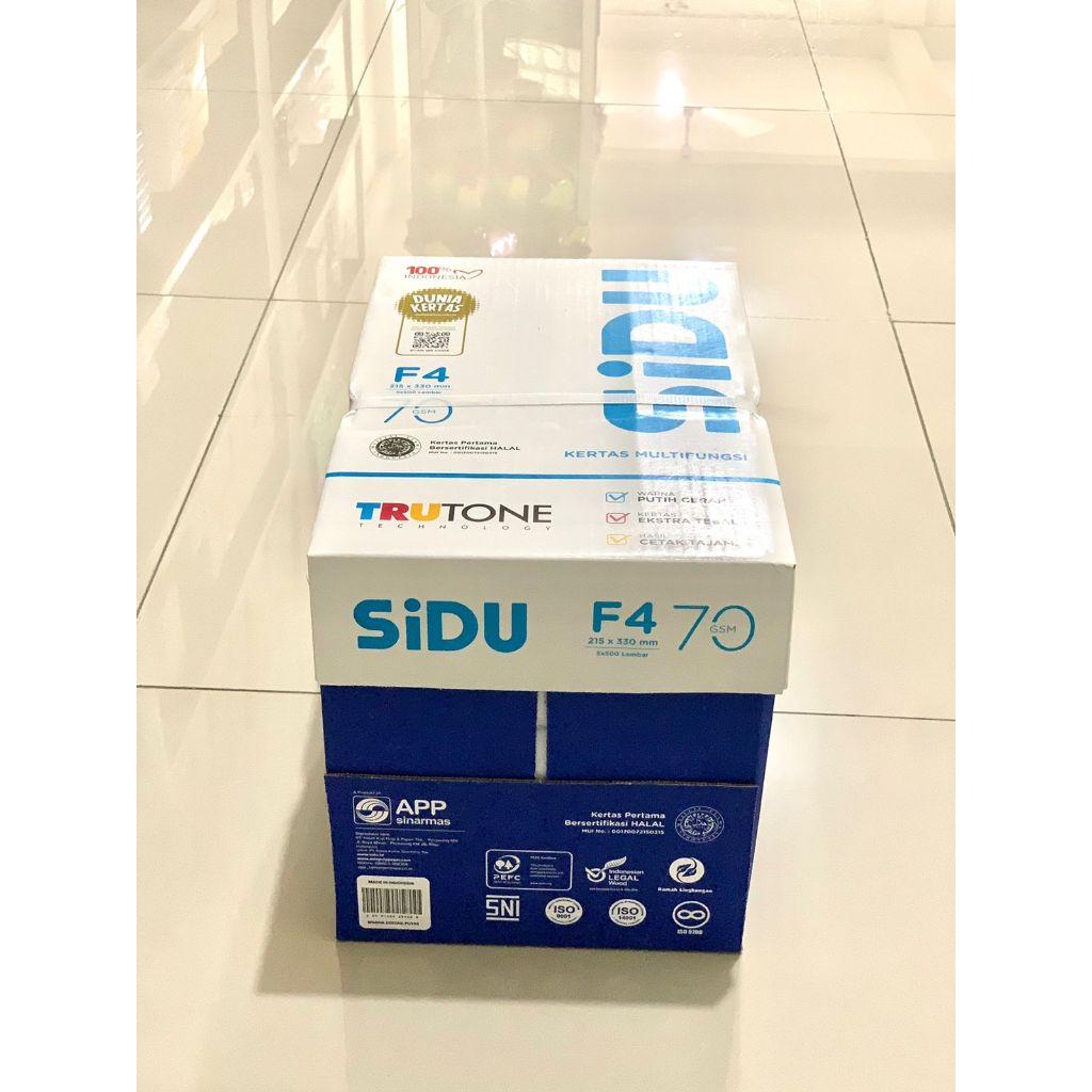 Jual Kertas Hvs Sidu F4 / A4 70 gram | Shopee Indonesia