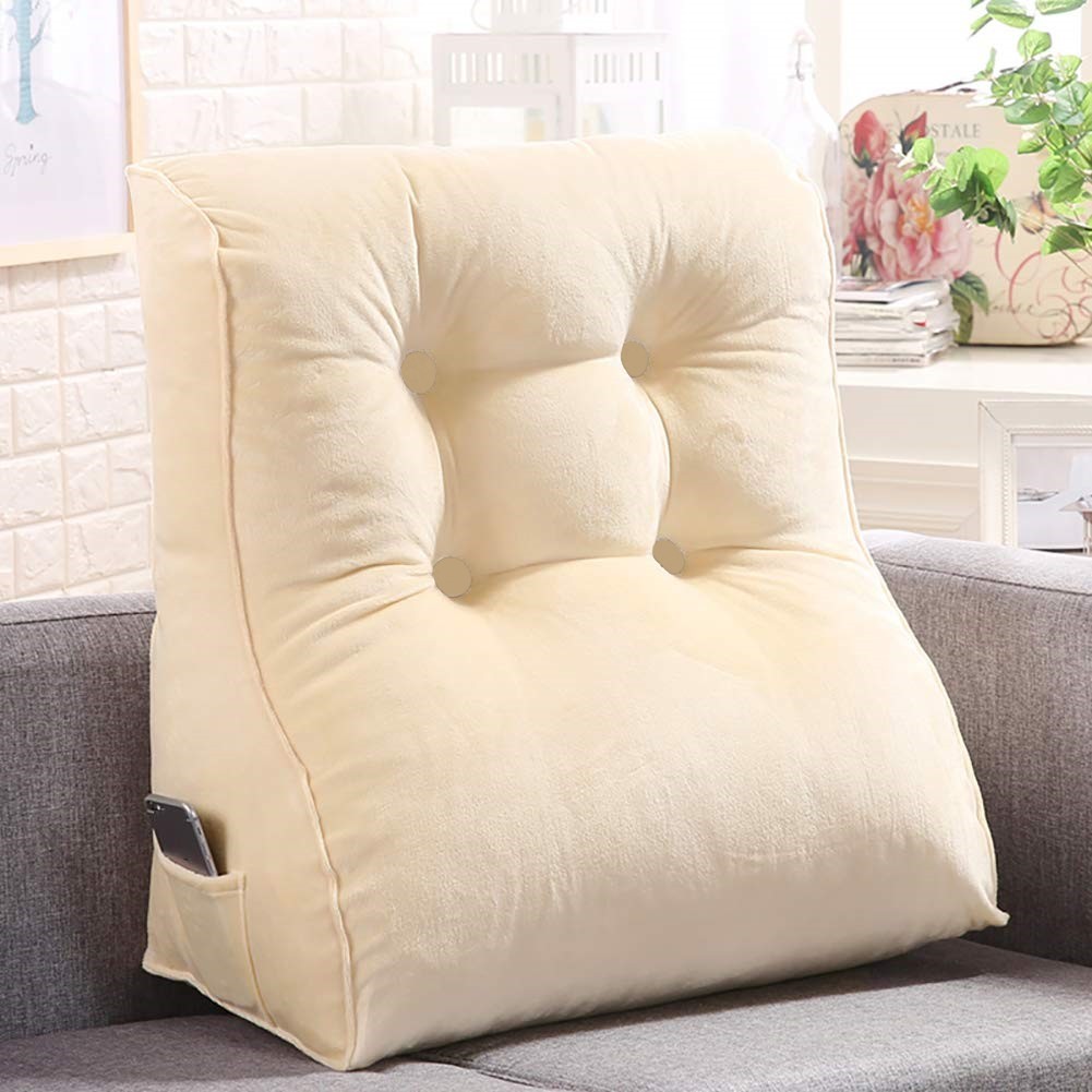 Jual Bantal Sandaran Punggung Tempat Tidur Model Desain Segitiga Ukuran ...