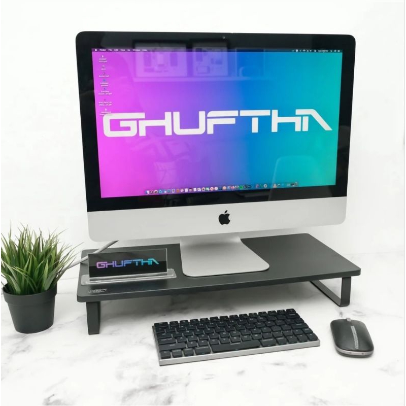 Jual Meja Stand Monitor Dudukan Meja Aksesoris Laptop Tatakan Desk ...