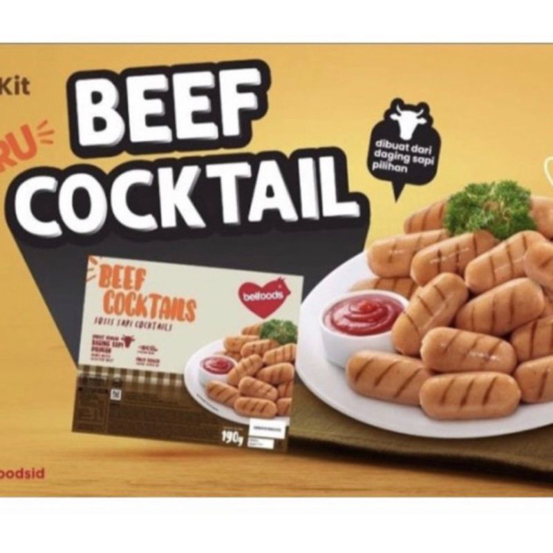 Jual Belfoods Sosis Chicken Cocktail 190gr (PACK) | Shopee Indonesia