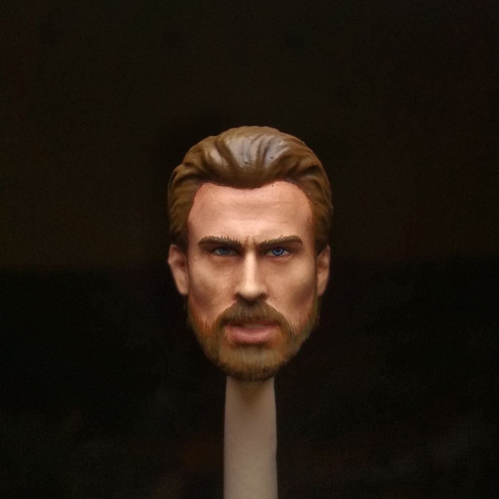 Jual Steve Rogers Angry Avengers Infinity Wars (Chris Evans) Head ...