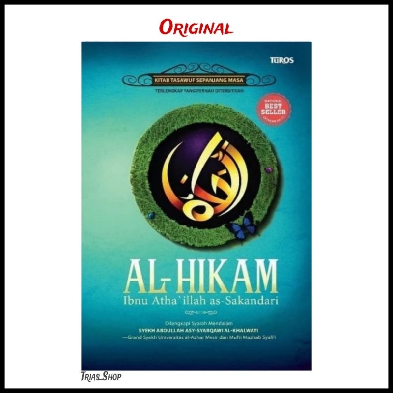 Jual Buku Terjemah Kitab Tasawuf Al Hikam / HIKAM Ibnu Athaillah ( Hard ...