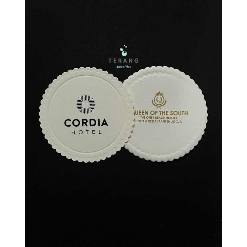 Jual Coaster Logo 1 Warna 1000Pc | Shopee Indonesia