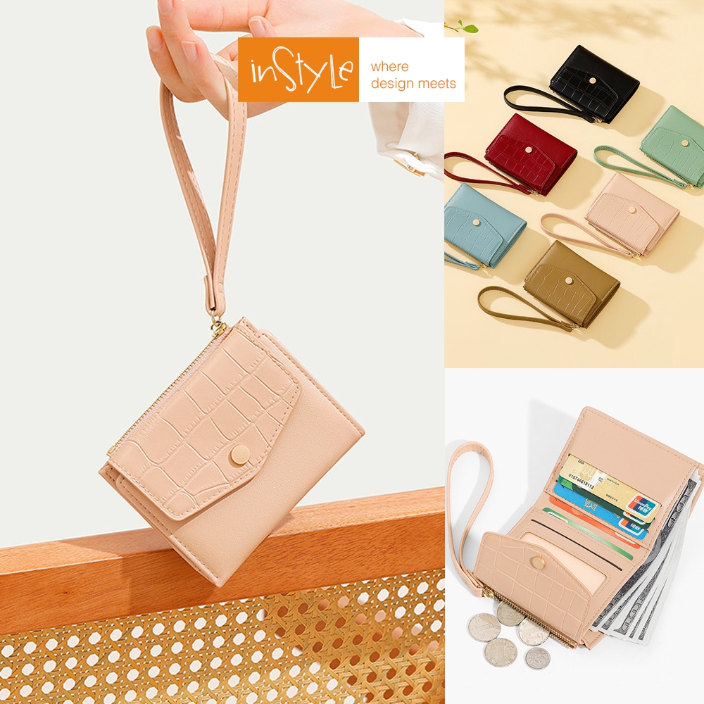 Jual Dompet Lipat Wallet Coin Wanita PU Leather (D1-003-Y9065) | Shopee ...
