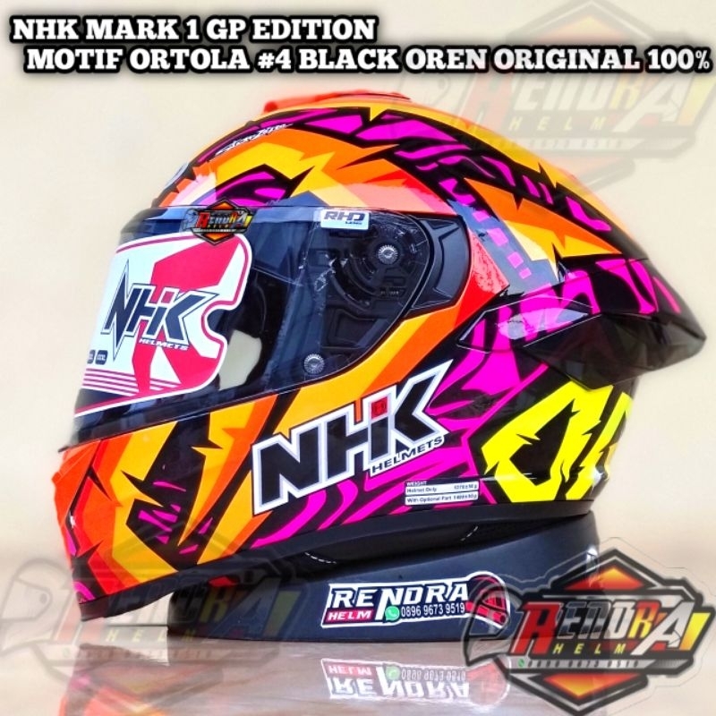 Jual Helm NHK MARK 1 GP EDITION MOTIF ORIGINAL 100% ( Ogkir Termurah ...