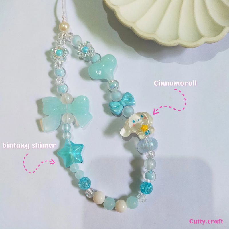 Jual Gantungan hp manik lucu - phone strap sanrio premium by cutty ...