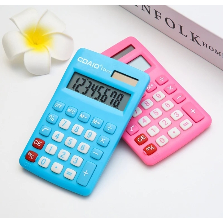 Jual KALKULATOR KARAKTER MINI PORTABLE KITTY DORA EMON LUCU WARNA CHECK ...