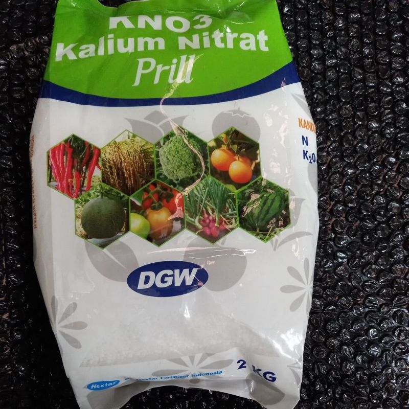 Jual PUPUK KNO3 DGW PUTIH 2 KG Kalium nitrat prill | Shopee Indonesia