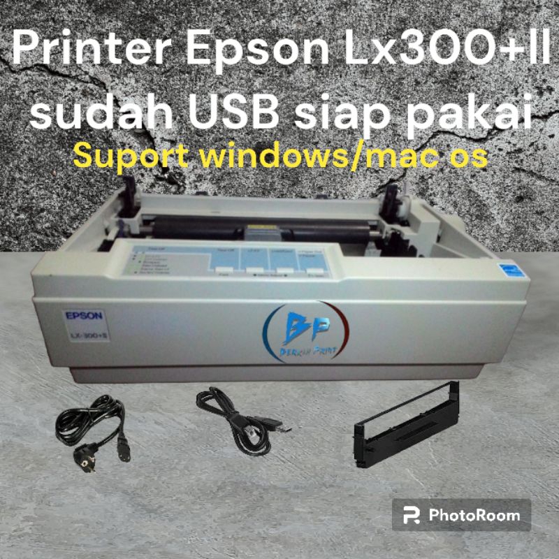 Jual Epson printer dot matrix LX 300 + II siap pakai bergaransi ...