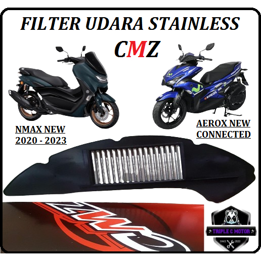 Jual FILTER UDARA STAINLESS YAMAHA ALL NEW NMAX 155 2020 / ALL NEW ...