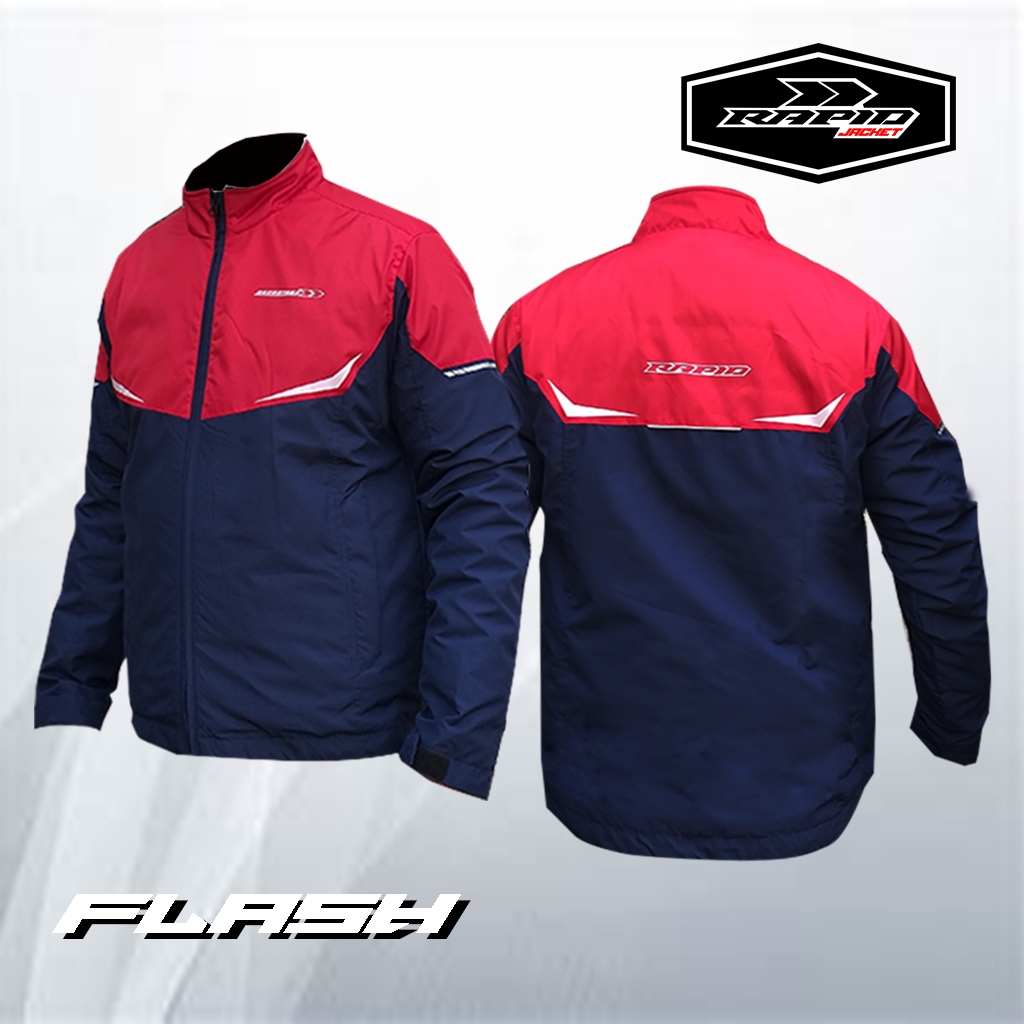 Jual Jacket RAPID FLASH jaket motor harian terbaru berventilasi anti ...