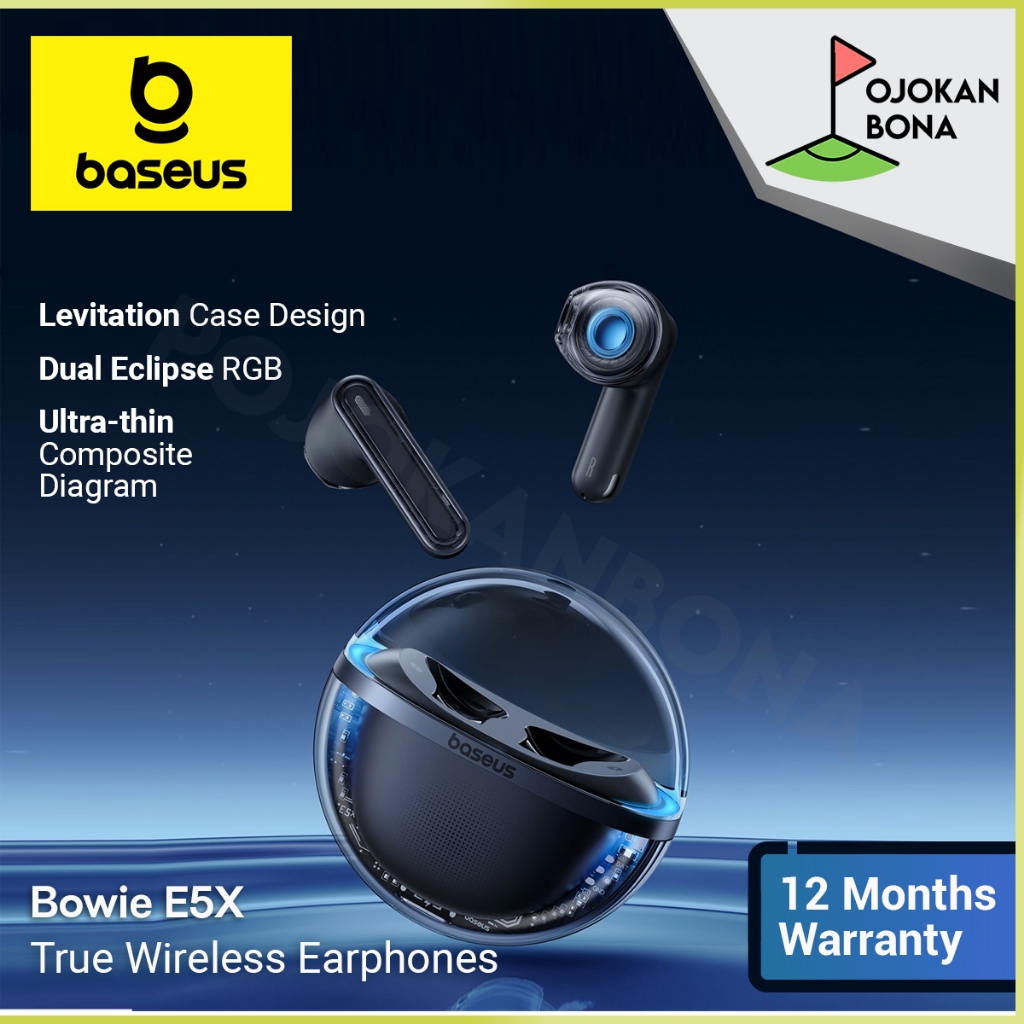 Jual Baseus Earphone TWS Bowie E5x True Wireless Earphones Bluetooth | Shopee Indonesia