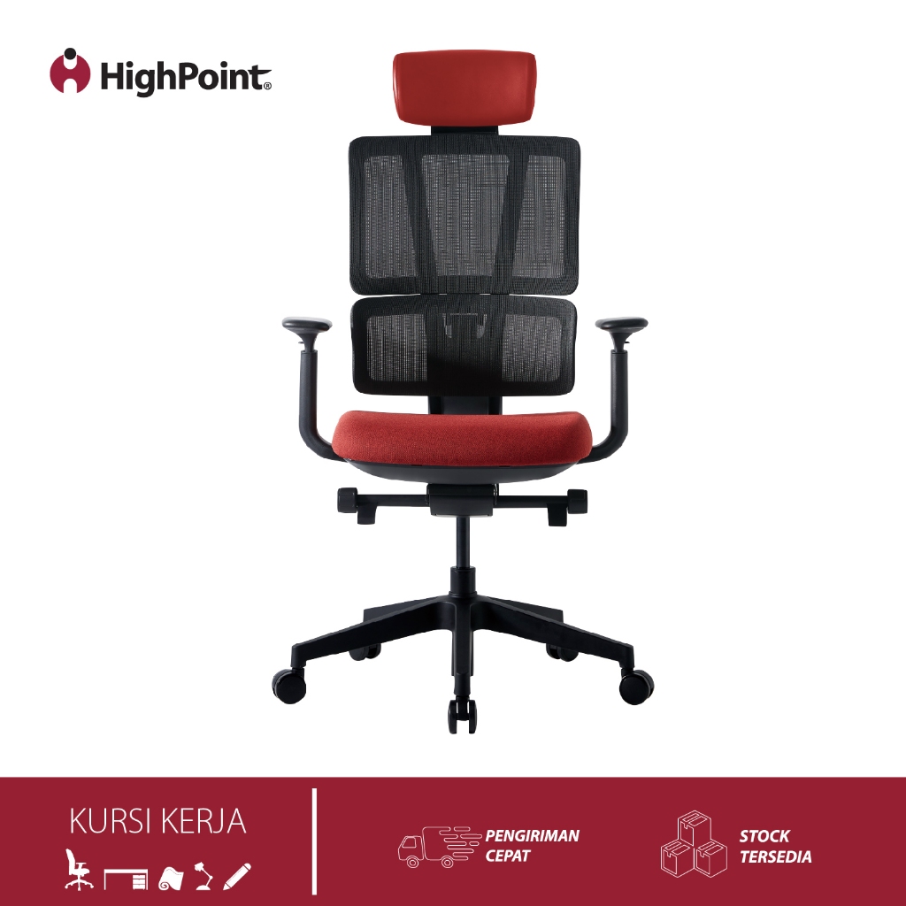 Jual HighPoint Leon Office Chair – NHP903/NHP904 | Shopee Indonesia