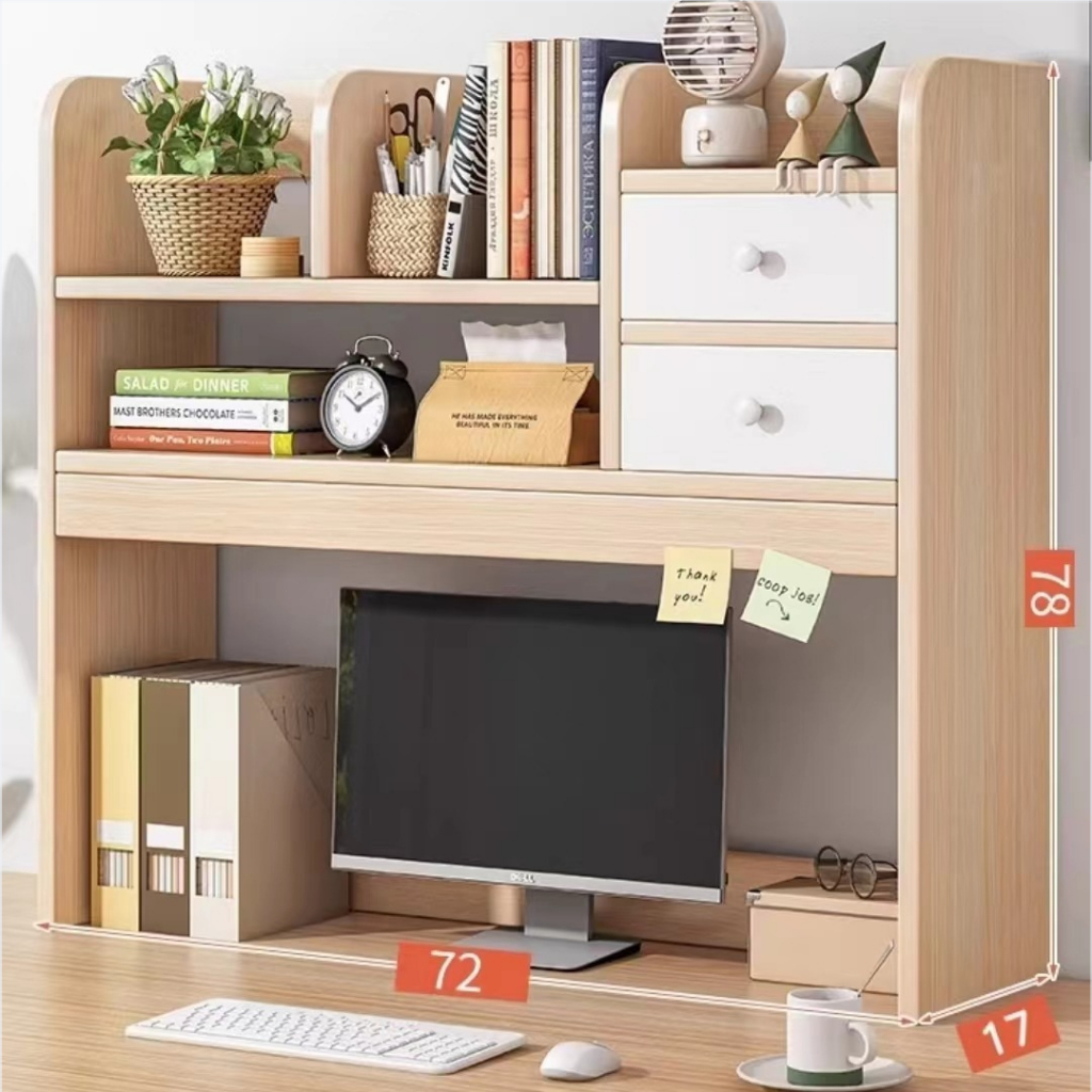 Jual Jutastore Rak Buku Rak Meja Stationery Desktop Storage Rak Buku ...