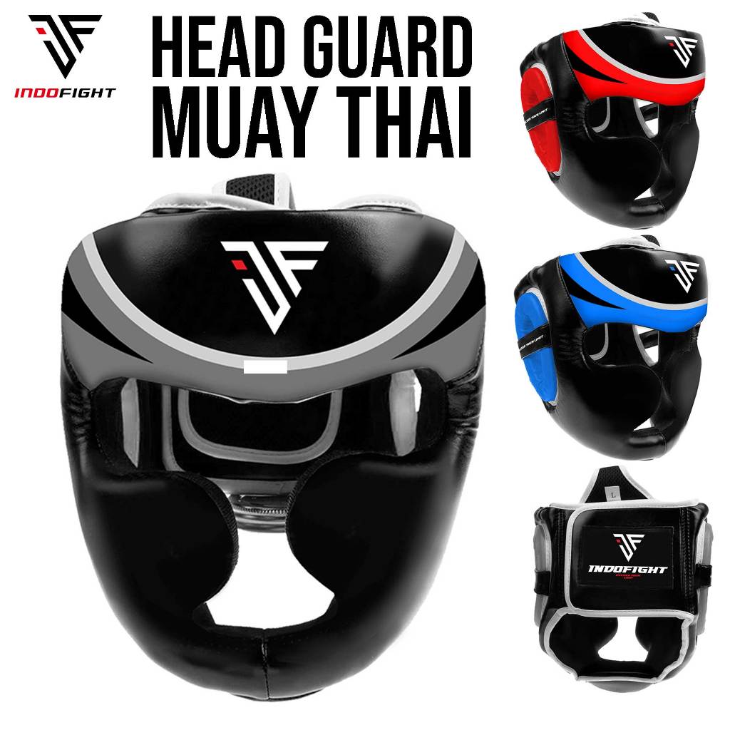 Jual Helm Tinju Indofight Head Guard Boxing Pelindung Kepala Muaythai ...