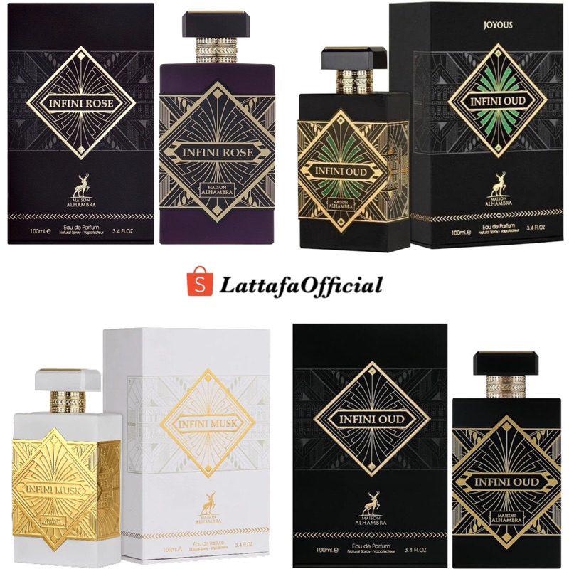 Jual Parfume Infini ( Oud , Rose ,Oud joyous & Musk ) EDP 100ml ...