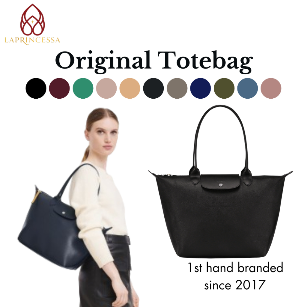 Jual Tas Totebag Wanita Long*champ Original Medium Classic Bag / Tas ...