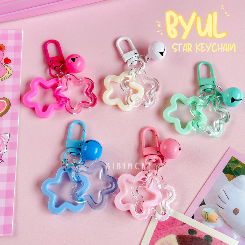 Jual Byul Star Keychain Bintang / Gantungan Kunci Lucu | Shopee Indonesia